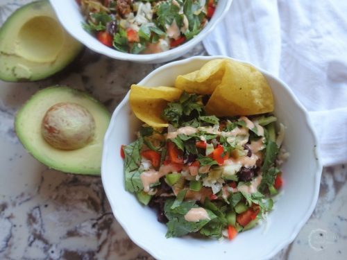 Meal Prep-able Deconstructed Taco Recipe - Healthfully Rooted Home