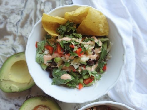 Meal Prep-able Deconstructed Taco Recipe - Healthfully Rooted Home