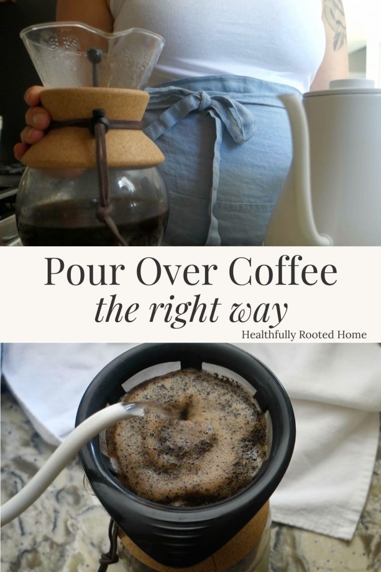 Hand Drip Coffee Tutorial - Healthfully Rooted Home